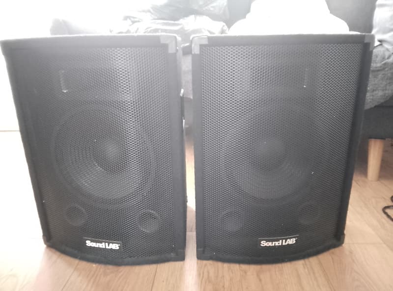 Soundlab speakers p115a 300W 2000s | Reverb UK