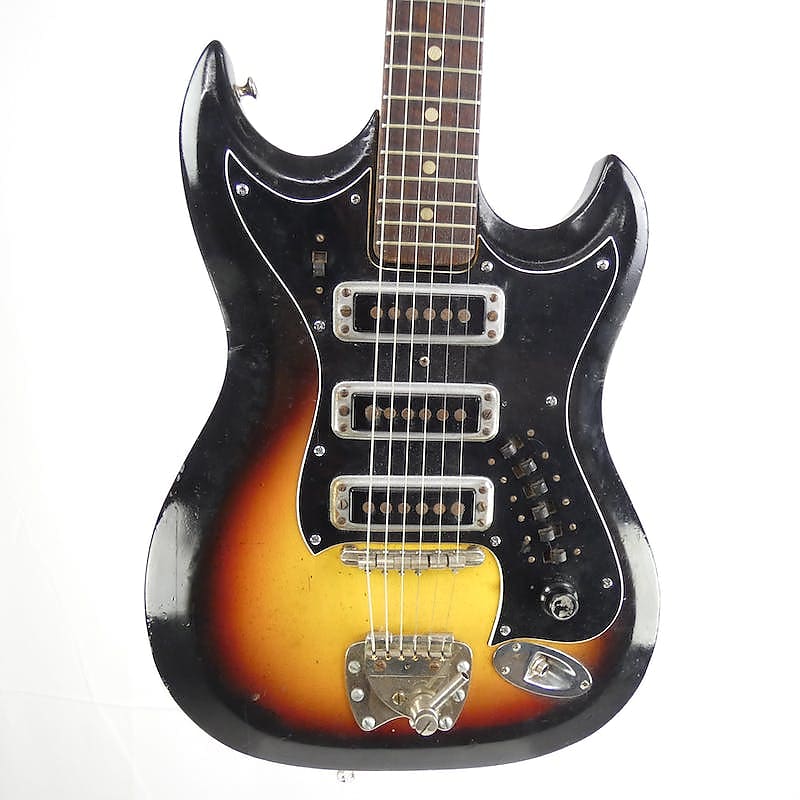 Used Hagstrom III GUITAR 1960S Electric Guitars Sunburst | Reverb