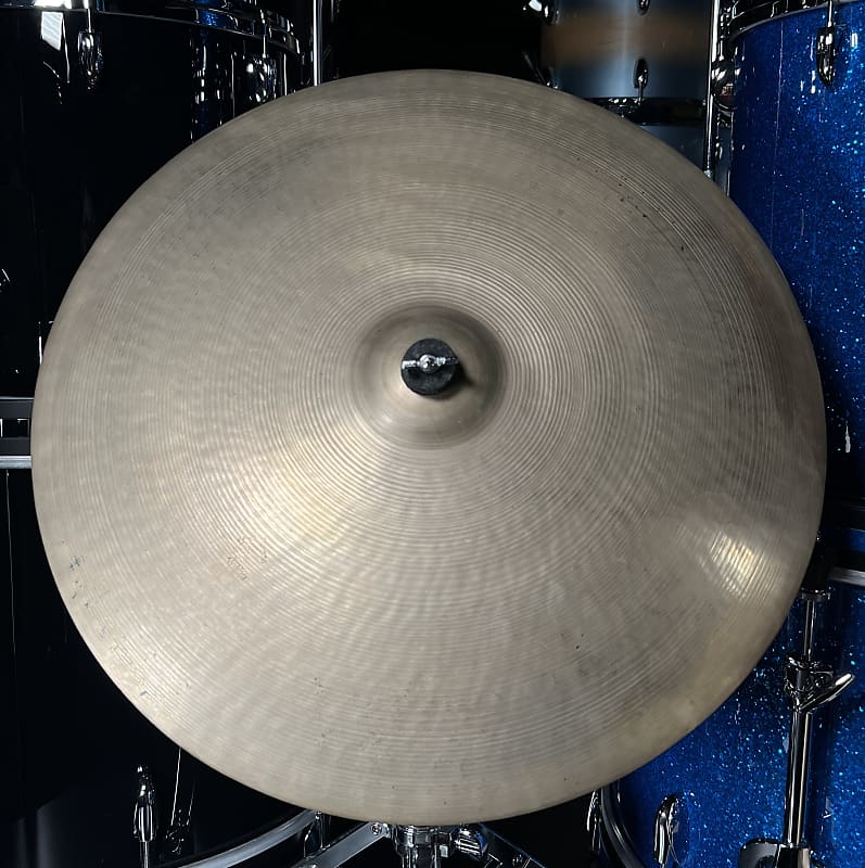 40's Zildjian Early Trans Stamp 20" Ride Cymbal (B5) | Reverb UK