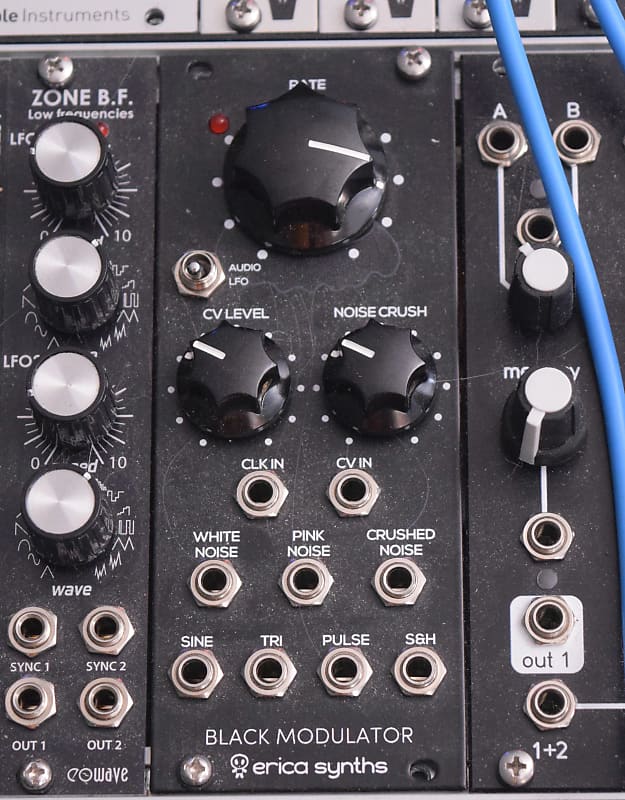 Erica Synths Black Modulator v1 (LFO + Noise Source) | Reverb