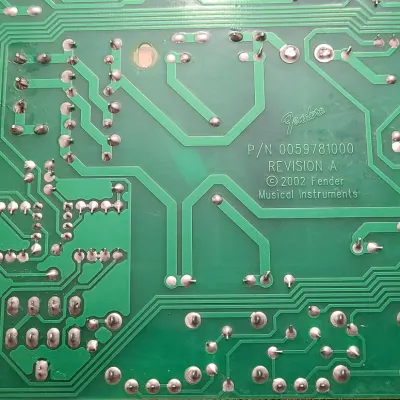 Fender Hot Rod Deluxe Circuit Boards PCB 2006 | Reverb