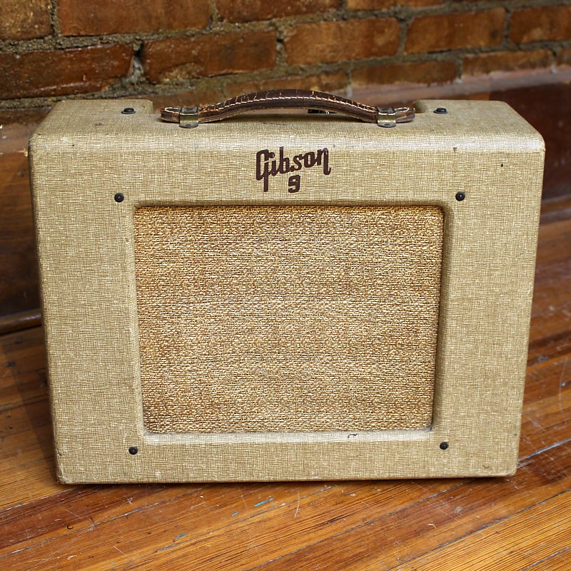 Gibson GA-9 1956 - Ivory Leatherette | Reverb