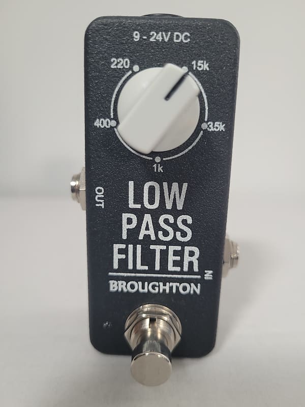 Broughton Low Pass Filter Pedal 2010s Grey Reverb Australia
