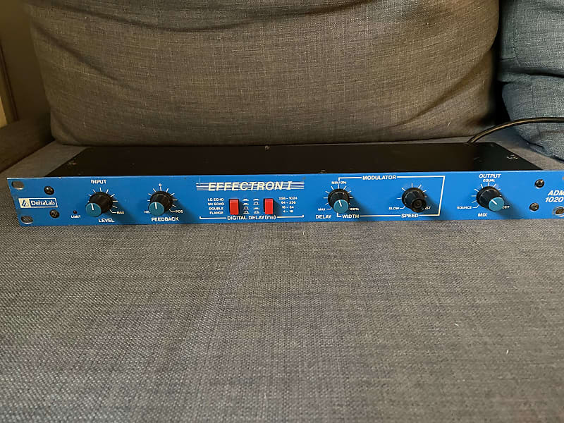 DeltaLab Effectron I ADM 1020 Digital Delay 1980s - Blue | Reverb