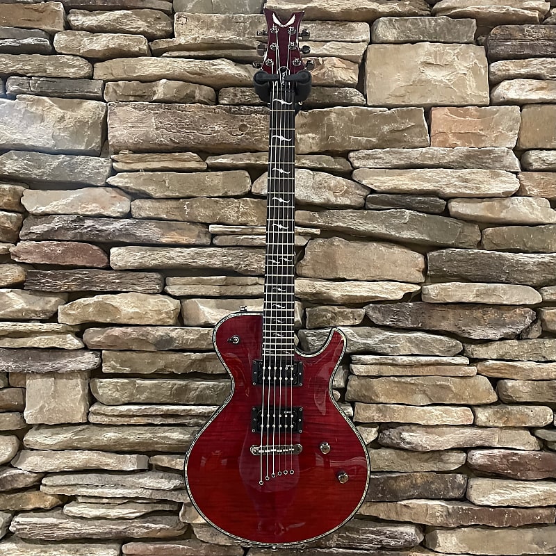Dean Deceiver FMF 2013 - Transparent Red | Reverb