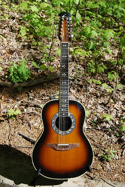 Ovation 1659-1 Custom Legend Stereo 12 String, 1985, Top of | Reverb