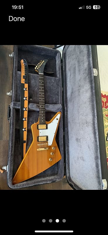 Epiphone Explorer 2001 - Natural | Reverb