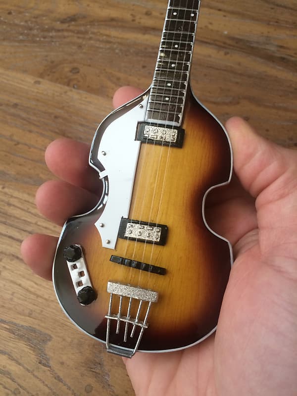 Beatles - Paul McCartney's Hofner Violin Bass Mini Guitar | Reverb