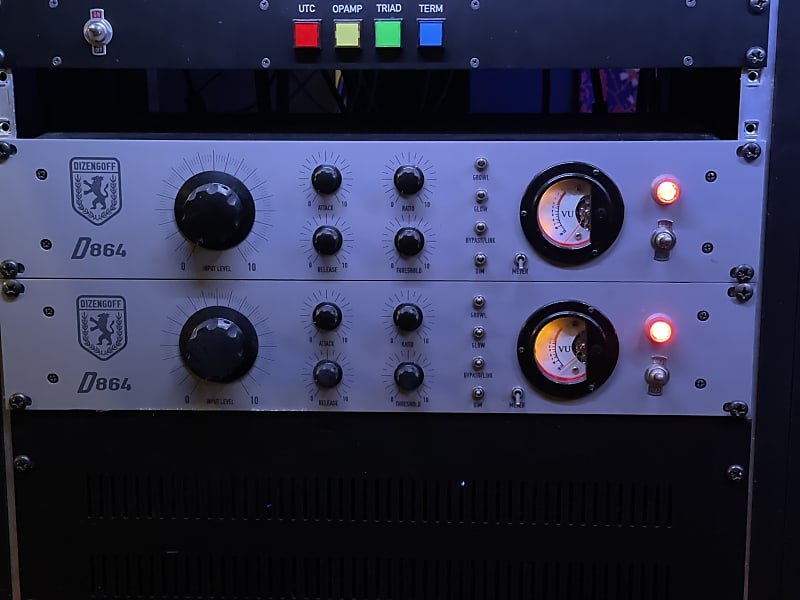 Dizengoff D864 Varimu Tube Compressor Stereo Pair - | Reverb