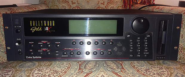 E-MU Systems E4X Turbo Hollywood Gold Edition RARE | Reverb