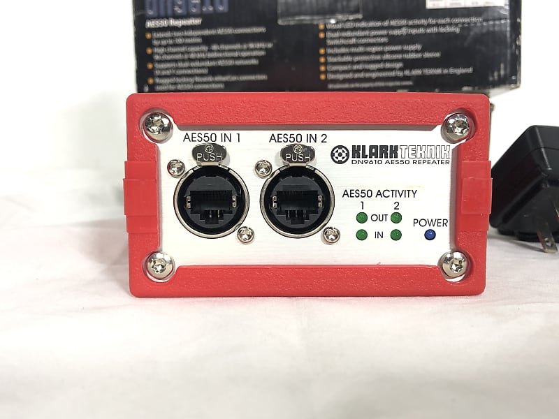 Klark Teknik DN9610 AES50 Repater #4959 (One) | Reverb