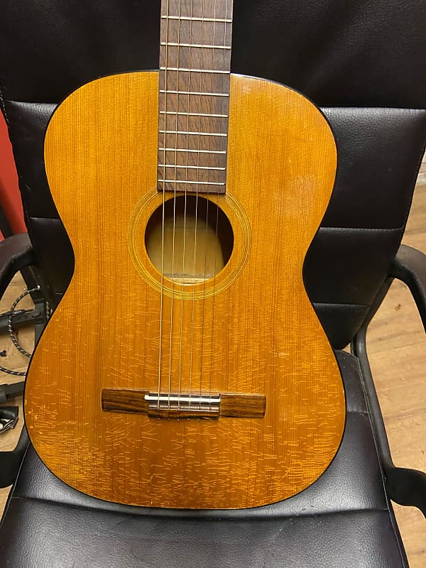 Levin 55 1965 - natural 'mystery' parlour guitar | Reverb UK