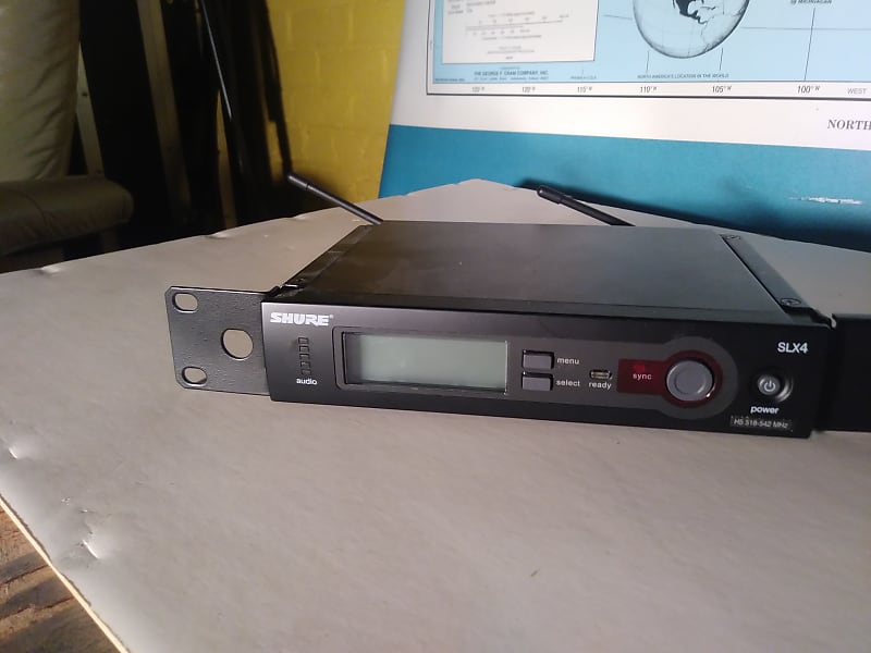 Shure Slx24/Beta 87A/slx4 wireless microphone system | Reverb