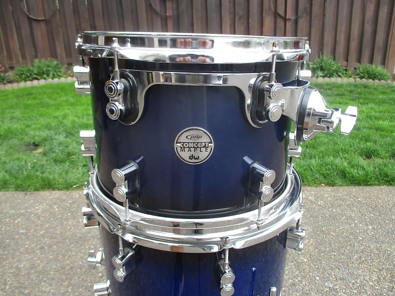 DW Pacific Concept Maple 12 Round X 9 Rack tom, Maple Shell, | Reverb