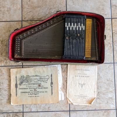 Chromaharp Autoharp 15 Chord Bars and Holders Complete | Reverb