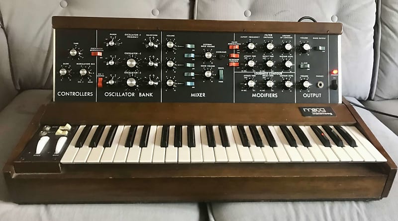 Moog Minimoog Model D, Vintage 1974 | Reverb