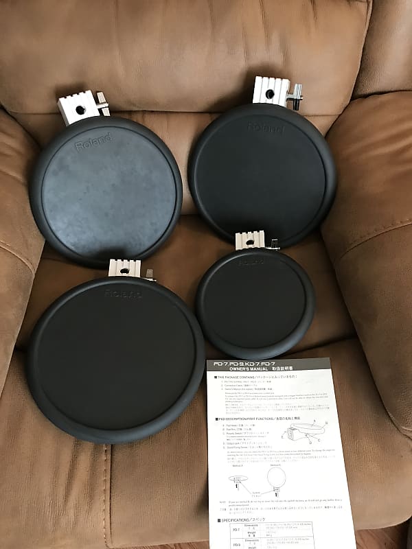 Roland (3) PD9 pads. | Reverb