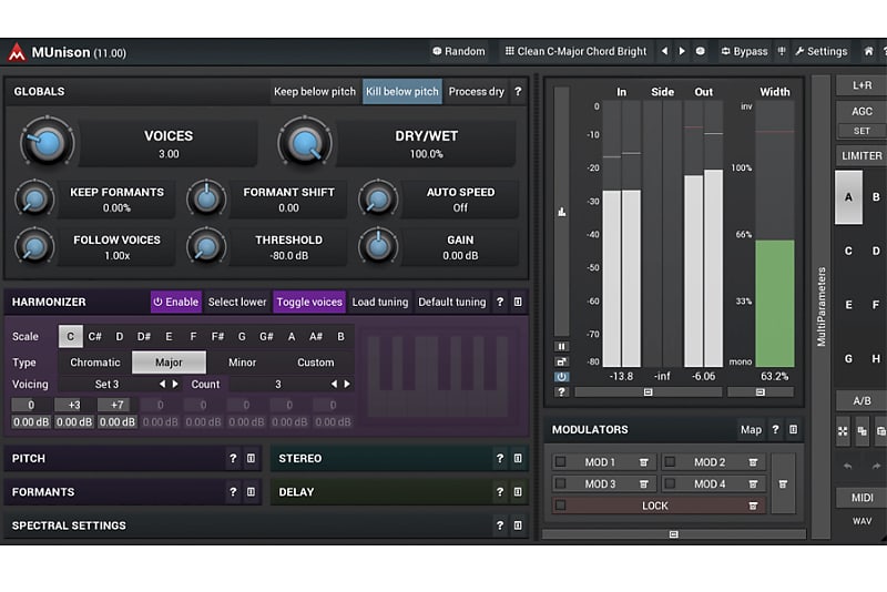 MeldaProduction MUnison (Download) | Reverb