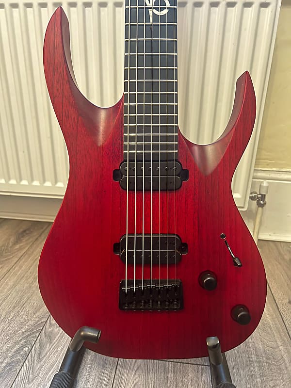 Solar Guitars A2.7TBR 2020 - Trans Blood Red Matte | Reverb UK