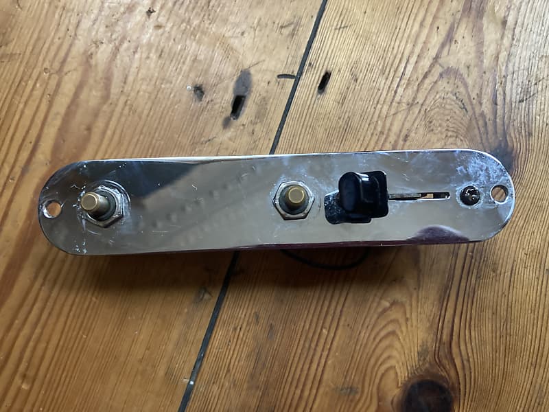 Fender Standard Telecaster Guitar Loaded Control Plate 2007 | Reverb