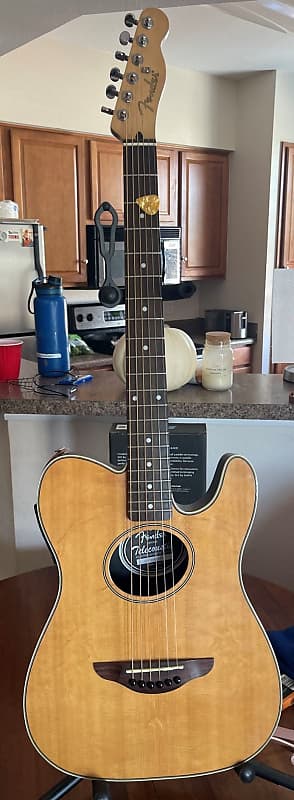 Fender Standard Telecoustic 2014 - Natural Rare | Reverb
