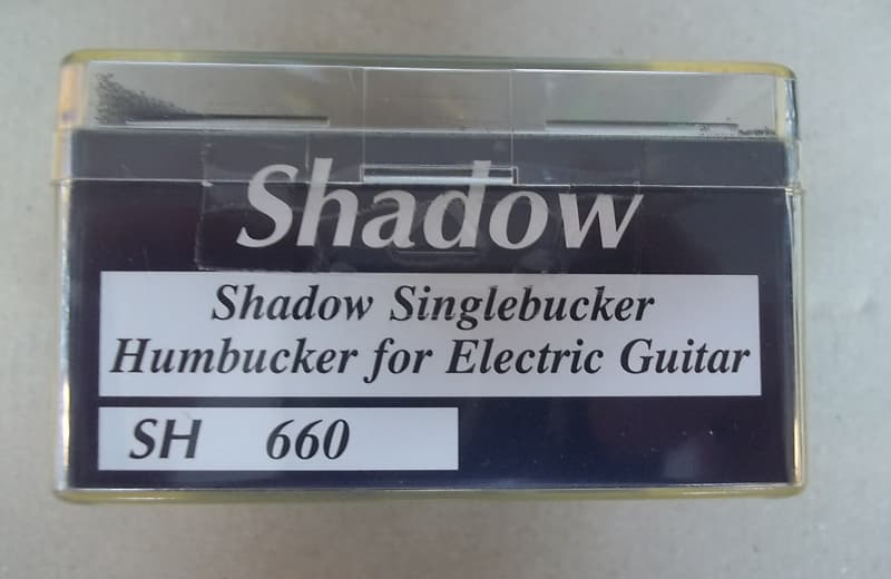 shadow sh-660 SingleBucker pickup black | Reverb