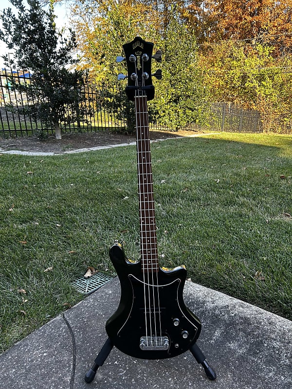 1974 Guild B301 Bass w/gig bag | Reverb
