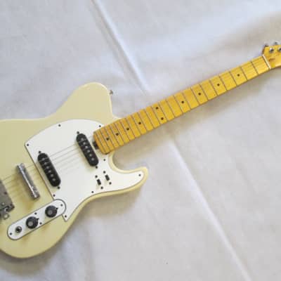 Jedson telecaster (small body) c.1969 - Cream | Reverb