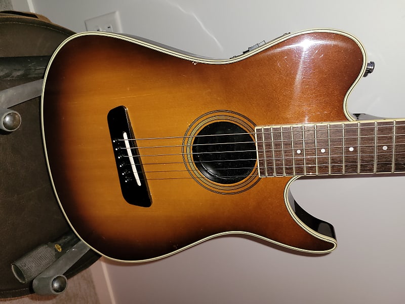 1989 MIJ Fender Santa Rosa Acoustic - Electric Guitar | Reverb