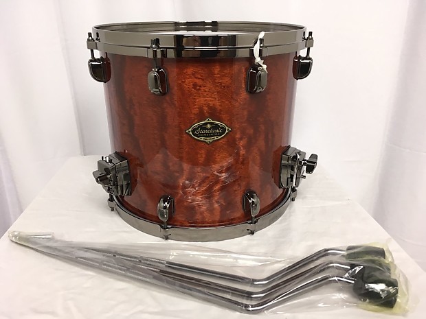 Tama Starclassic Birch/Bubinga 14" Floor Tom/Natural Quilted | Reverb