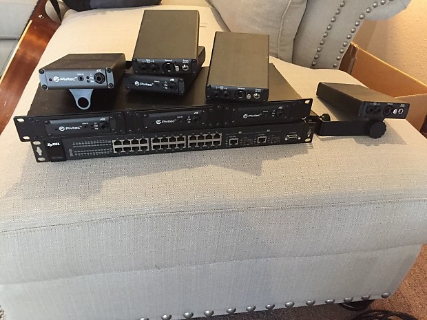 8 Pivitec E 32 modules with ZyXEL ES-2024 router personal | Reverb
