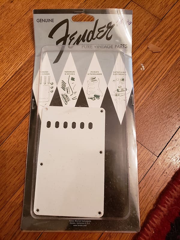 Fender Strat Back Plate Am Vintage | Reverb