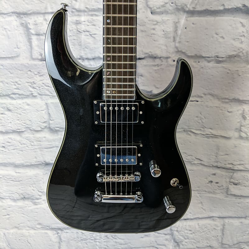 Samick CD-2 MBK Greg Bennett Electric Guitar - Metallic Black | Reverb