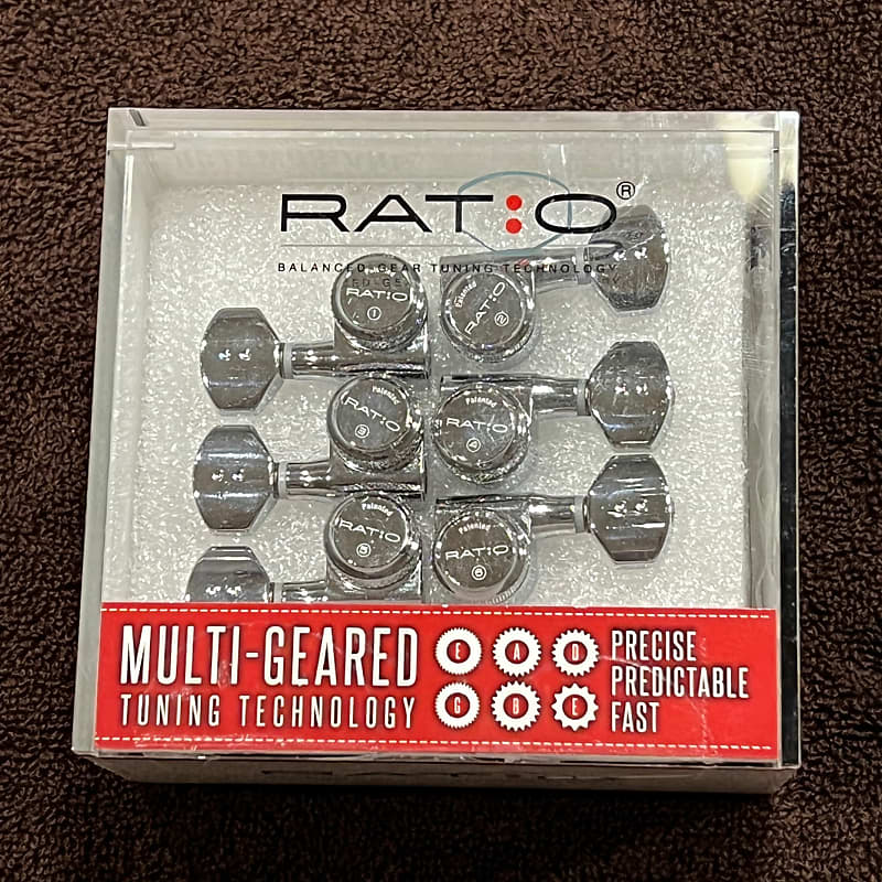 Graph Tech Ratio Locking Tuners, Non-Staggered 6 inline, 2 | Reverb