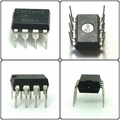 LM386N-1 LM386 Low Power Audio Amplifier IC (Pack of 5) | Reverb