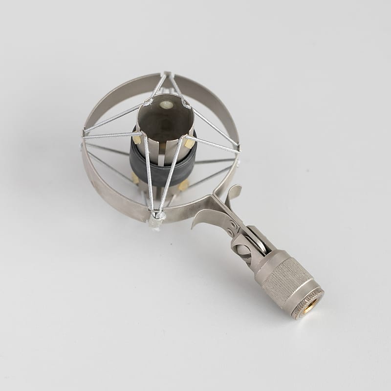 Neumann EA21 Nickel finish vintage shock mount for | Reverb