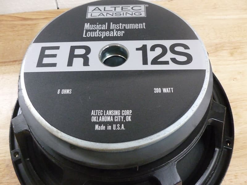 Altec-Lansing ER 12S/EVM-12S | Reverb