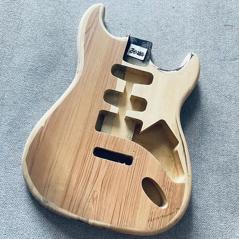 Alder Wood Top Stratocaster Strat Style Guitar Body | Reverb