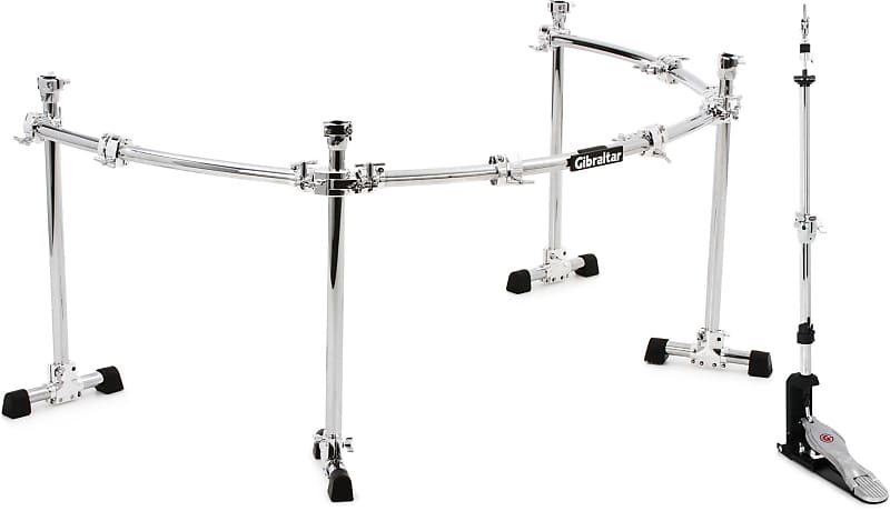 Gibraltar GCS-450C Chrome Series 3-sided Curved Drum Rack | Reverb