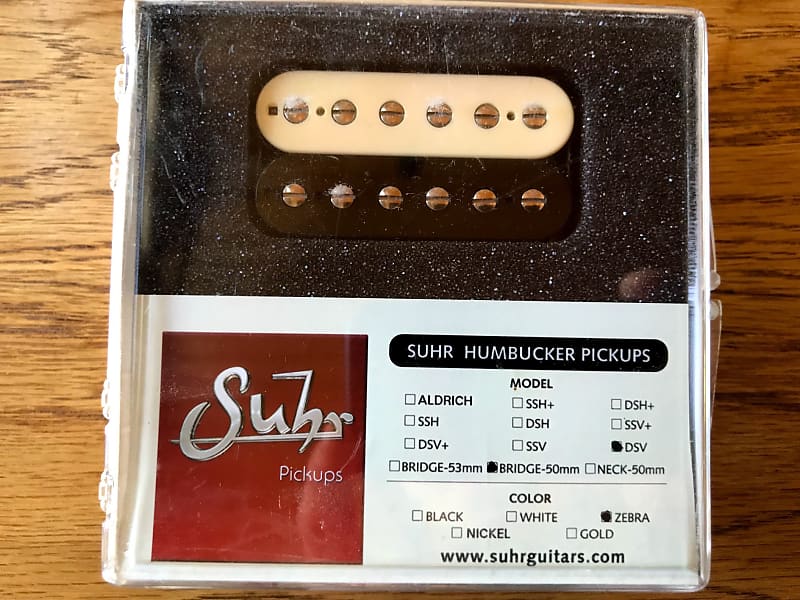 Pickup (Suhr) DSV Bridge Zebra | Reverb