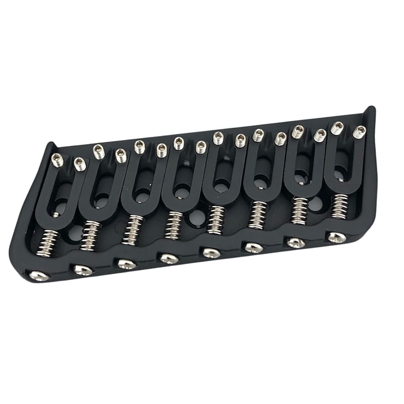 8-String Multi-Scale Fixed Guitar Bridge | Reverb