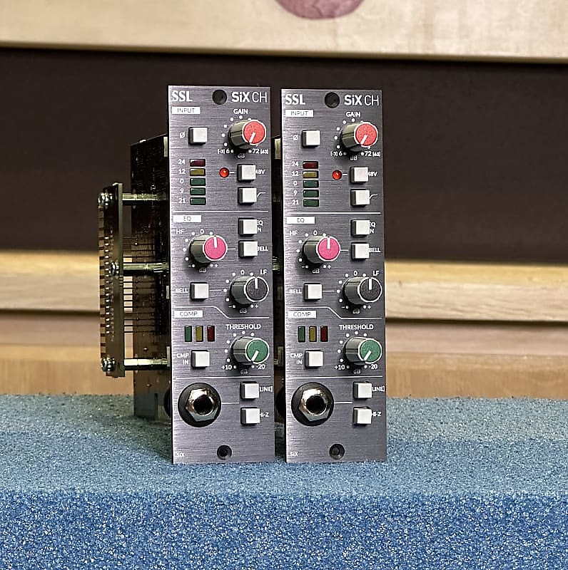 Solid State Logic SiX CH 500-Series Channel Strip Module 2021 | Reverb