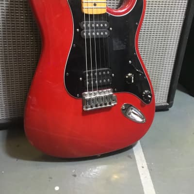 Fender Stratocaster HH 90s Candy apple red | Reverb