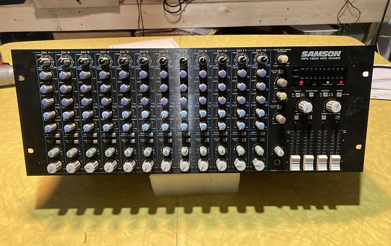 Samson MPL1204 Rack Mount 12 channel mixer | Reverb