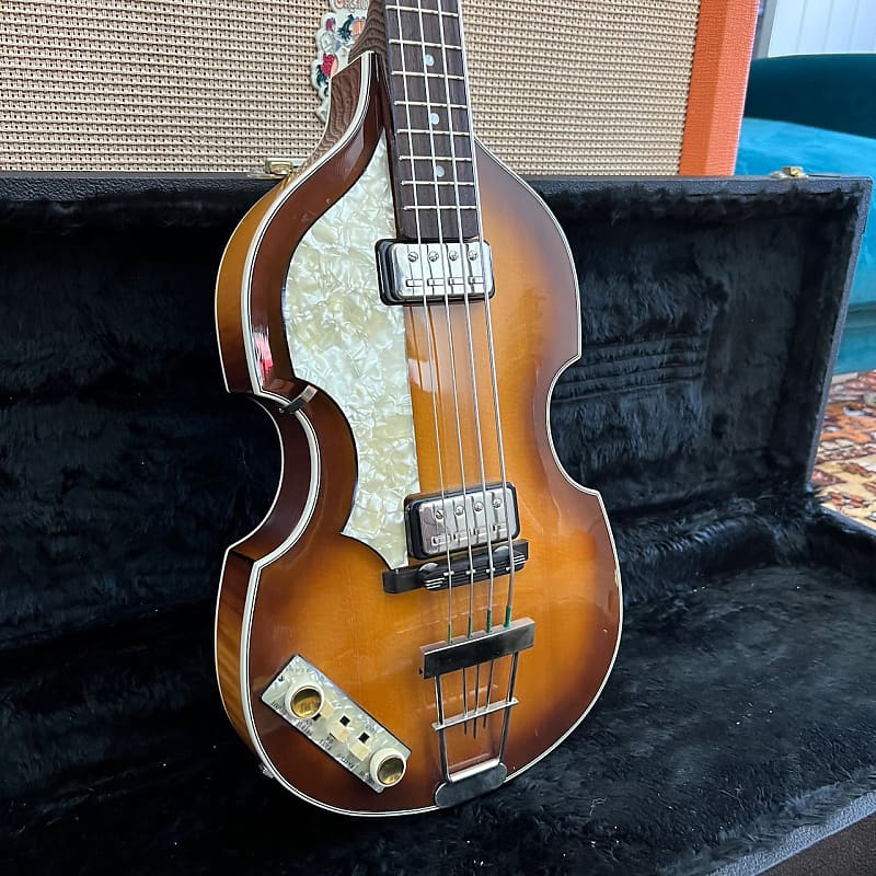 2002 Hofner '62 Reissue RI 500/1 Violin McCartney Left Handed | Reverb