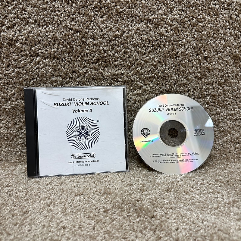 Suzuki Violin School CD Vol. 3 | Reverb