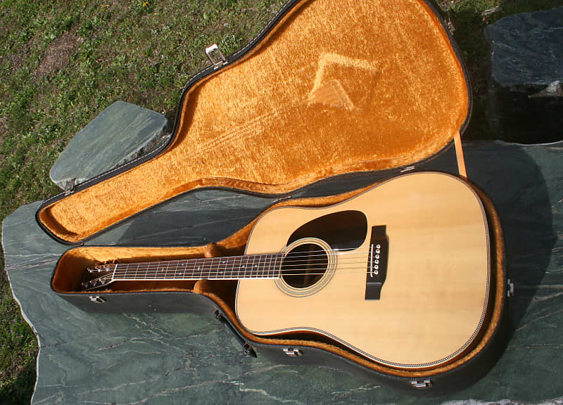 1970's Kasuga K Country D-350C Jacaranda - Natural+Hard Case | Reverb