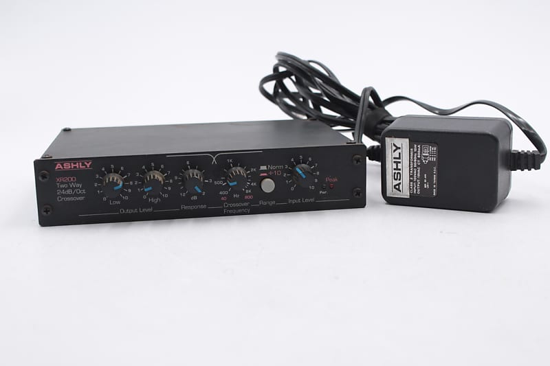 Ashly XR200 Two Way Audio Crossover w/ power | Reverb