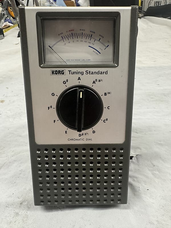 Korg Vintage Electric Tuner. WT-10 Standard with Original | Reverb