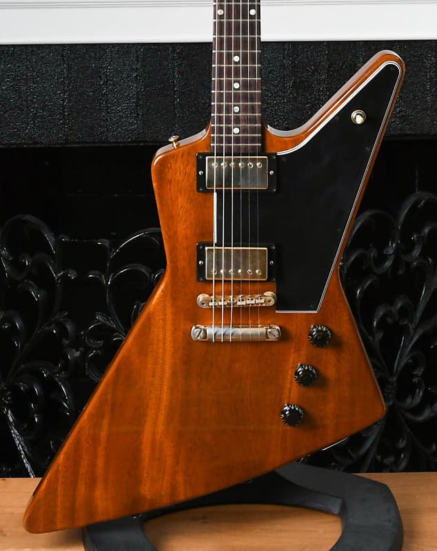 2018 Gibson 1958 Mahogany Explorer Walnut | Reverb